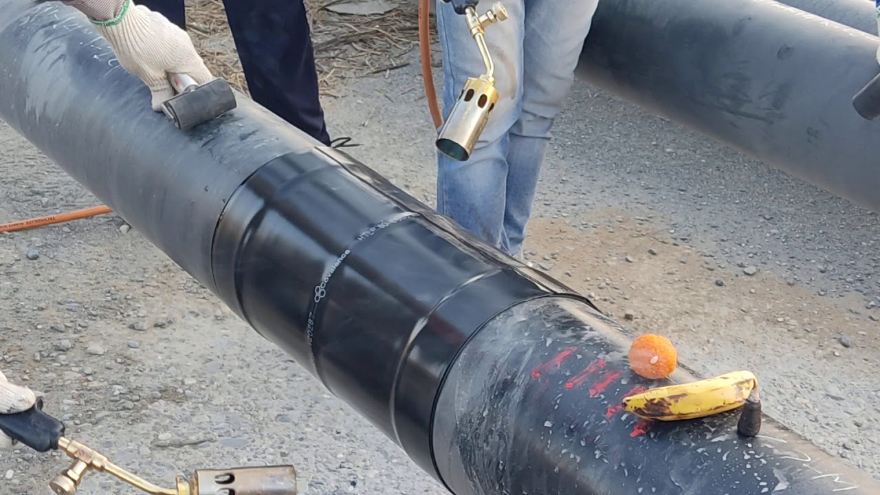 gas pipeline coating project in uttarakhand - YouTube