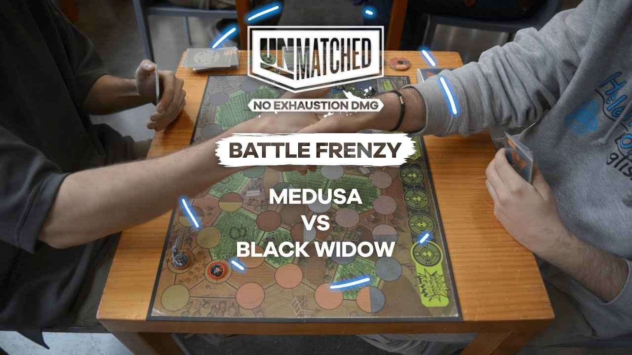 Medusa vs Black Widow (DomingoGC vs Dexter Duff) | Unmatched - YouTube