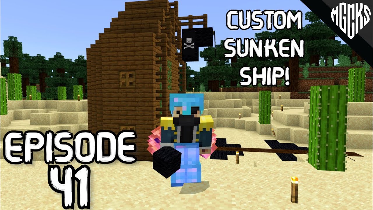 Ep.41: The Cursed Pirate Ship! (Minecraft Survival Let's Play) - YouTube