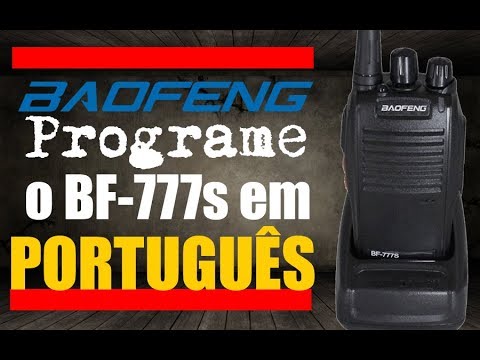 Software em PORTUGUÊS para o BF777 - YouTube