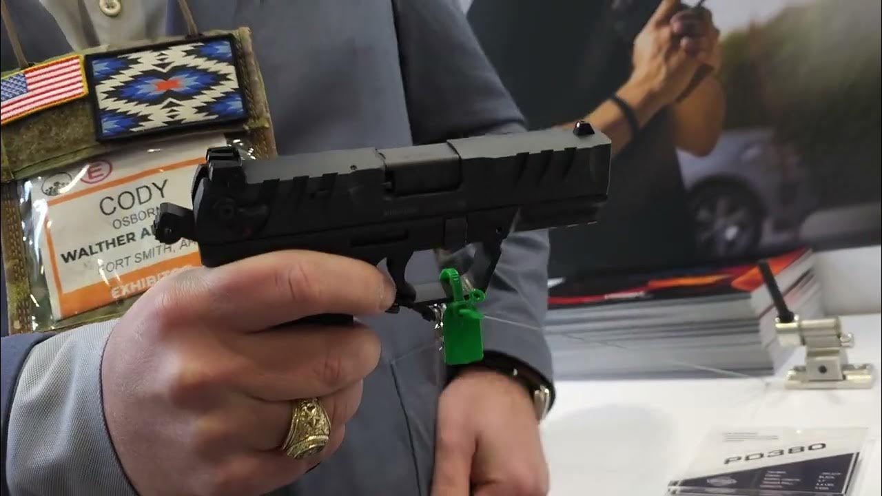 Walther PD380 at SHOT Show 2024 - YouTube