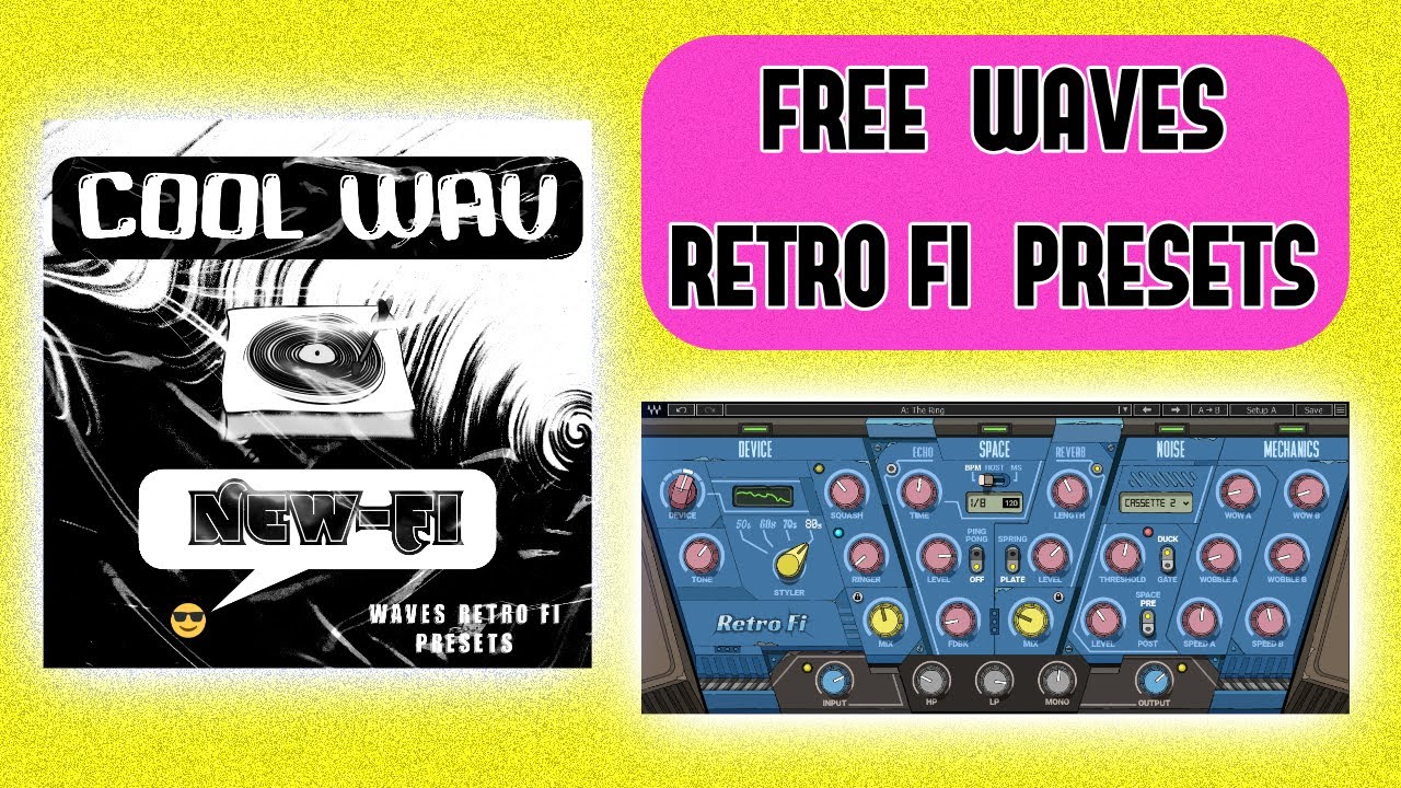 Free Waves Retro Fi Presets [Cool WAV - New-Fi] - YouTube