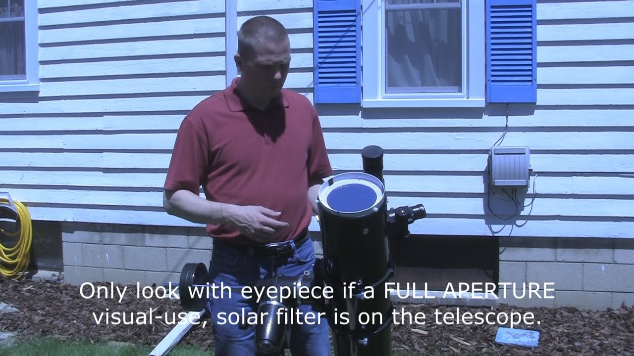 How to view the Sun safely - eclipses, sunspots - YouTube