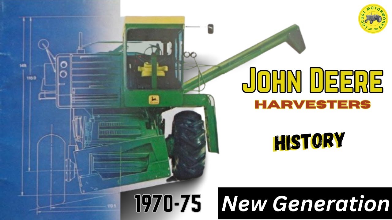 John Deere Combine History New Generation (Part 3) - YouTube