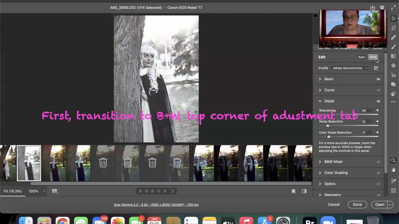 ADOBE BRIDGE + CAMERA RAW: From DARK to LIGHT- Exposure, Color ...