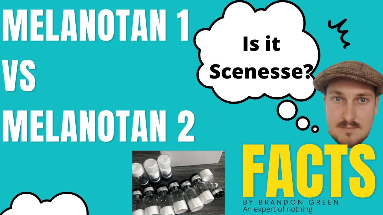 melanotan 1 vs melanotan 2 vs Scenesse (afamelanotide) - YouTube