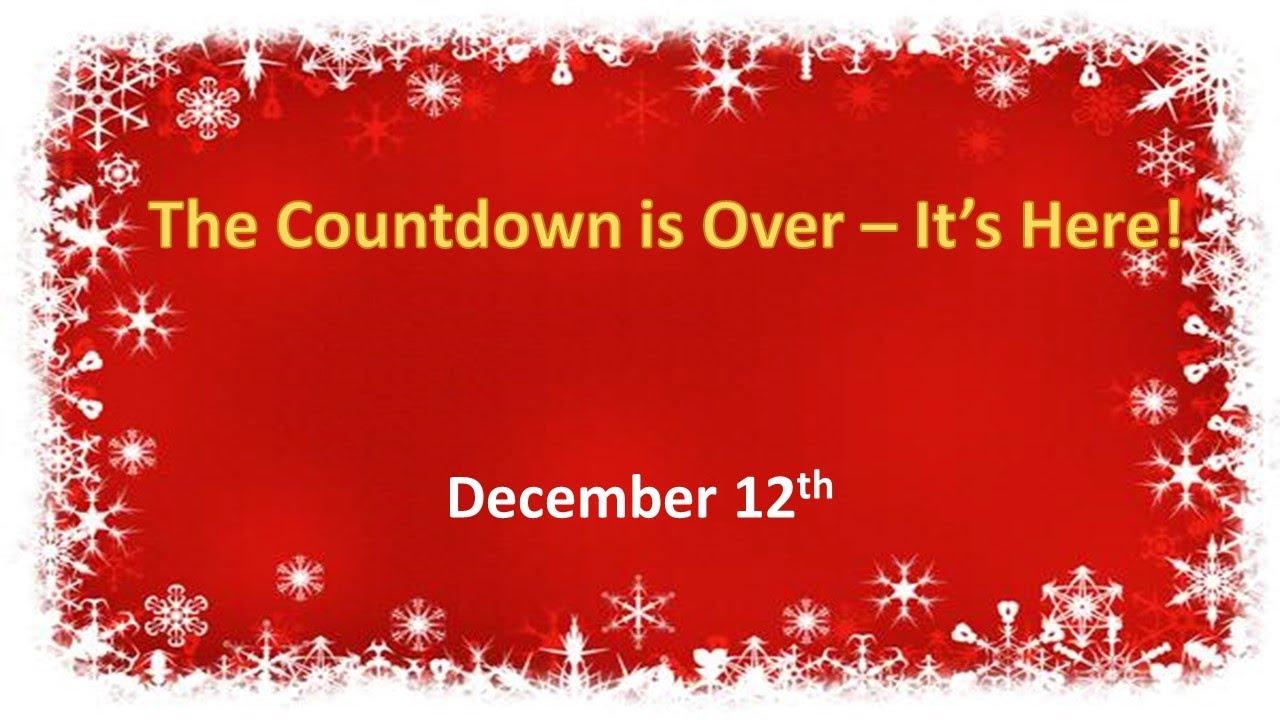 The Countdown is Over - He's Here! 12-12-20 - YouTube