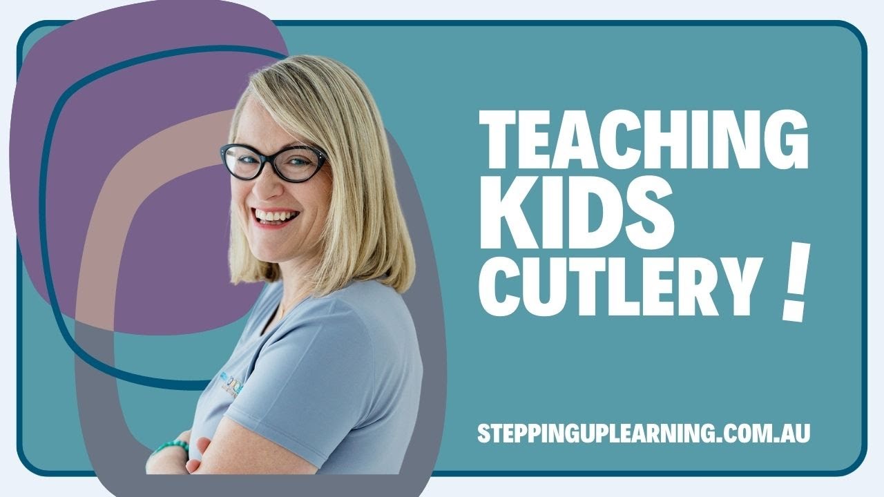 Teaching kids to use cutlery! - YouTube