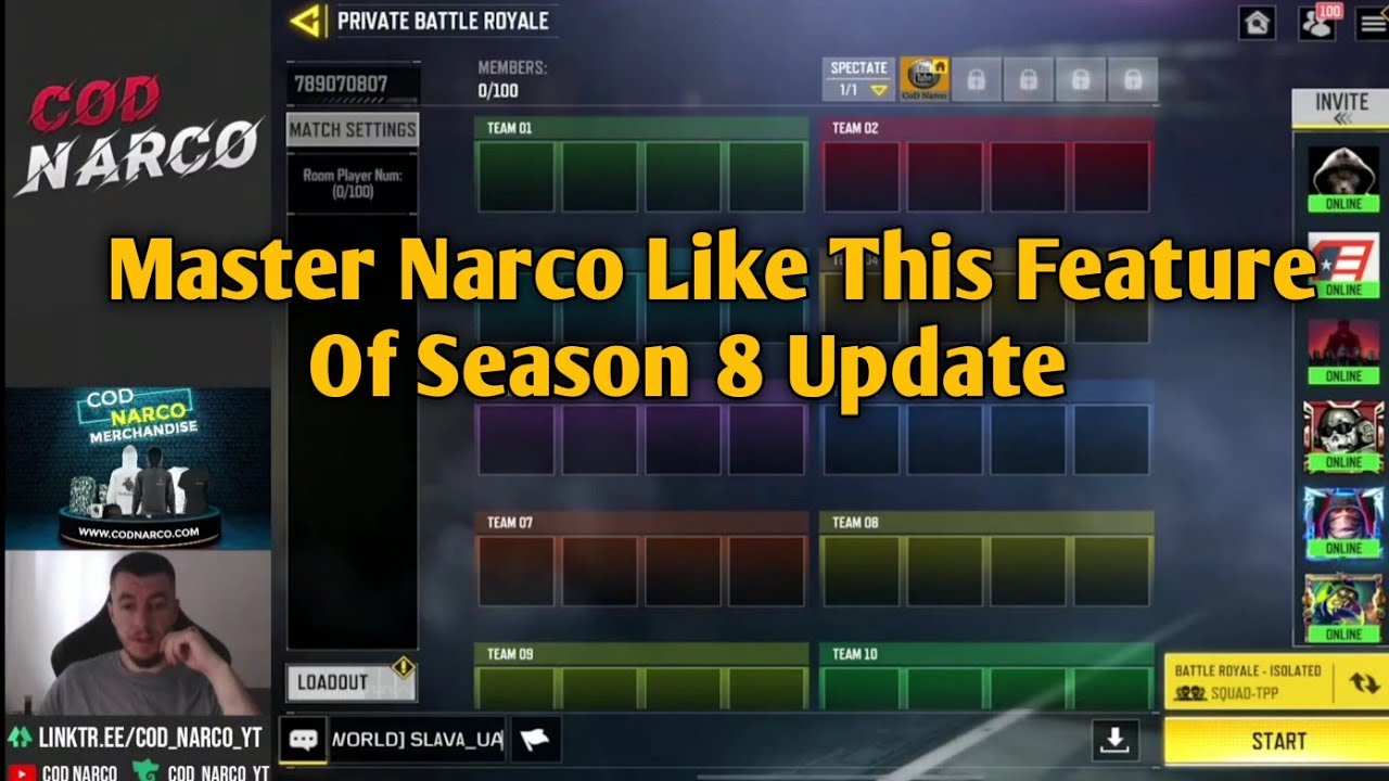 CoD Narco Happy With Season 8 Update Because Of This Feature @codnarco ...