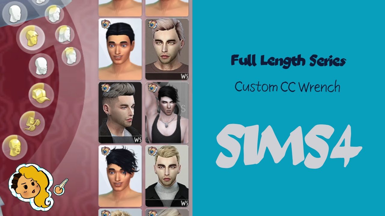 How to Customise the CC Wrench in The sims 4 - YouTube