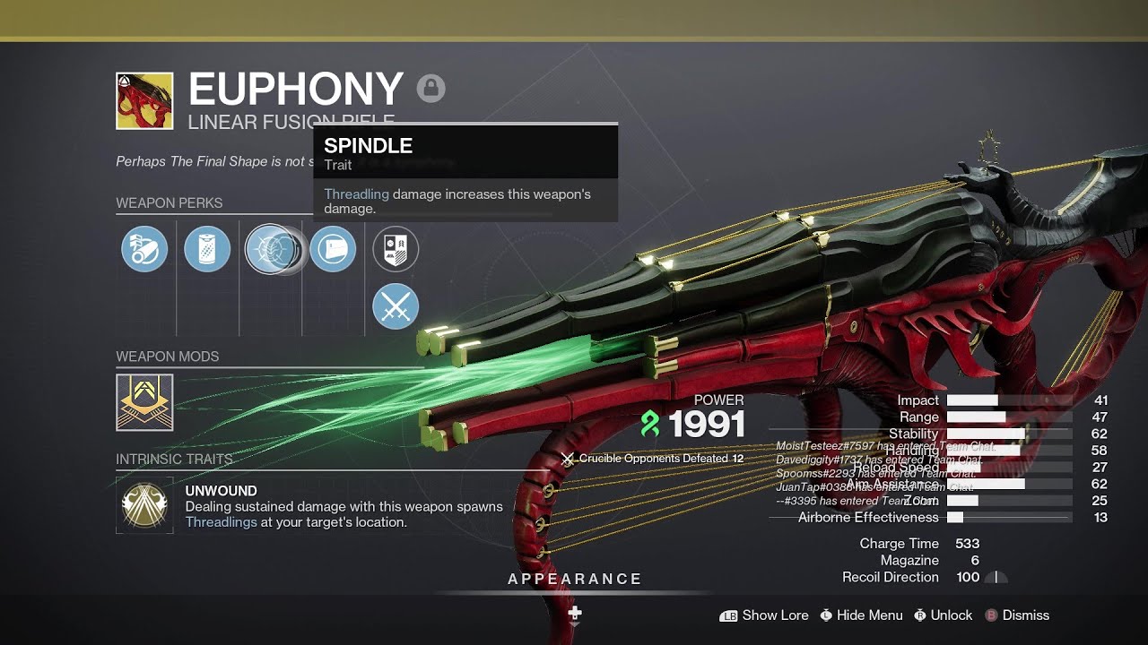 FINAL SHAPE RAID EXOTIC COOKS - YouTube