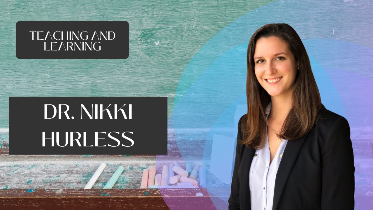 Innovative Educators- Dr. Nikki Hurless (CHS) - YouTube