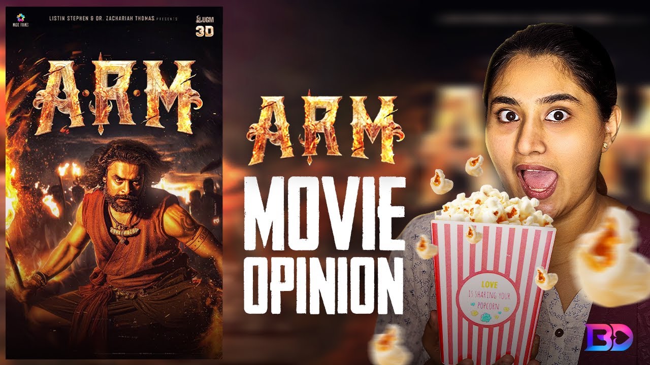 ARM MOVIE OPINION | TOVINO THOMAS | MALAYALAM MOVIE | AJAYANTE RANDAM ...