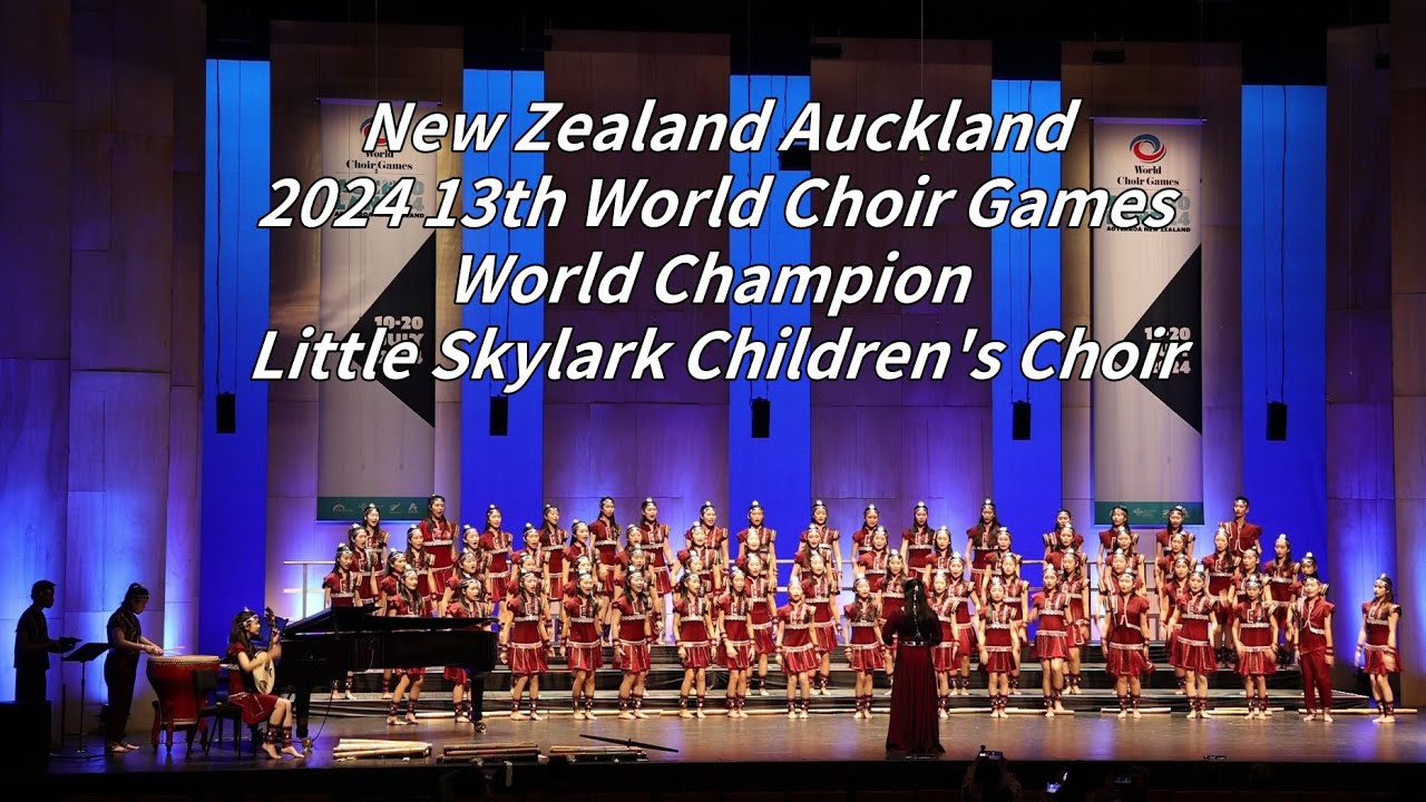 2024 13th World Choir Games | World Champion - Little Skylark Children ...