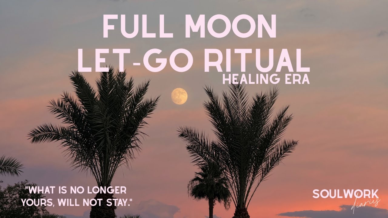 Let go under the full moon | 10-minute guided meditation to release ...