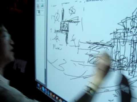 Digital Drawing on a Promethean Board - YouTube