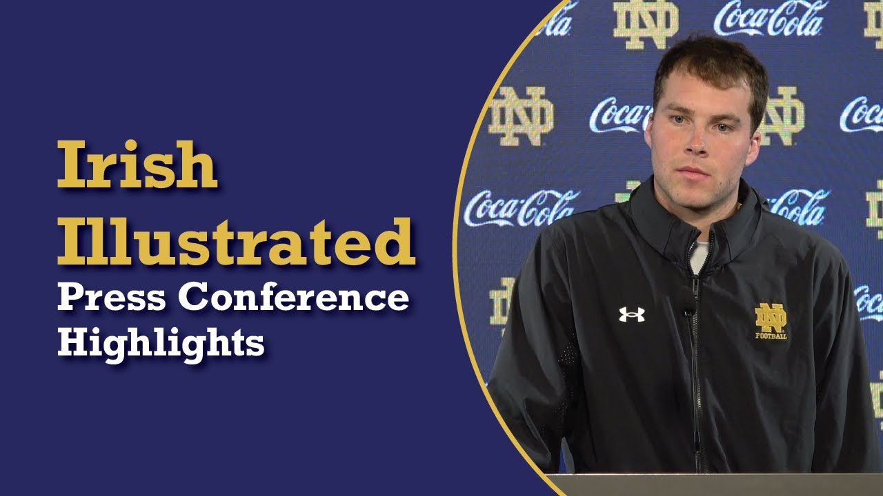 Post-Game Press Conference Highlights: Stanford at Notre Dame - YouTube