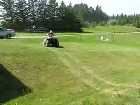 The Flying Four Wheeler - YouTube