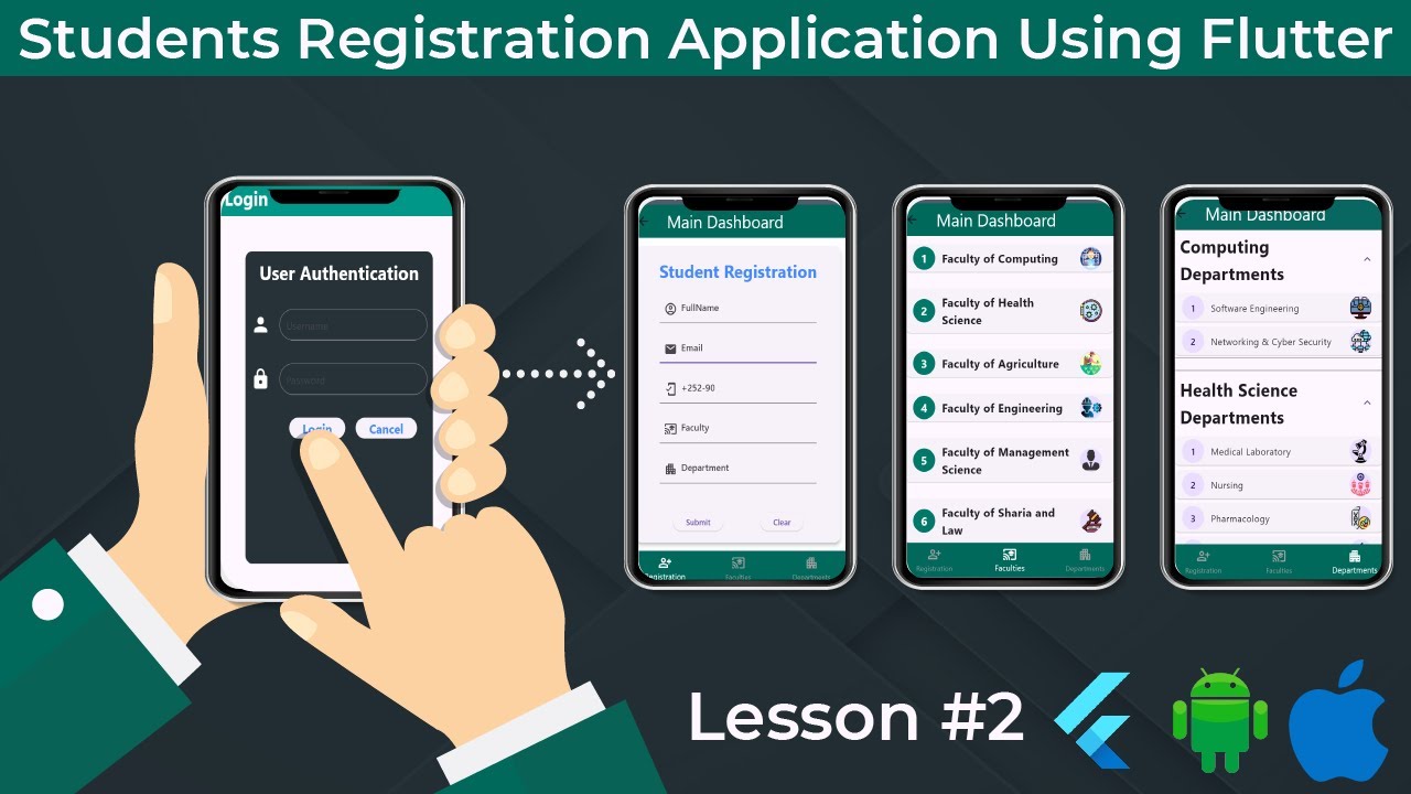 Our First App using Flutter (Dhisidda Project geennii ugu horreeyey ee ...