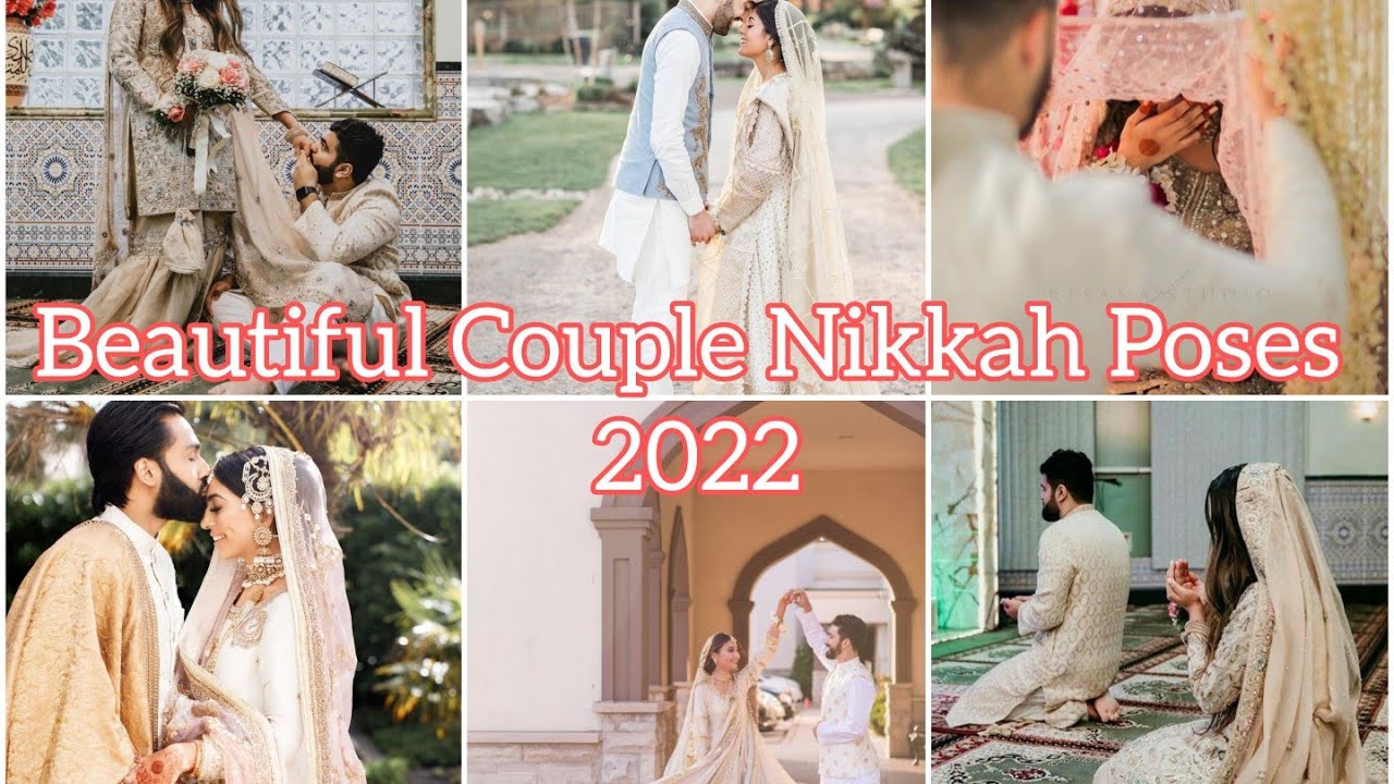Beautiful Romantic Couple Nikkah photography poses ️|| Heart Touching ...