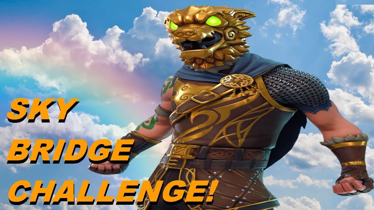 Fortnite - BUILDING A EPIC SKY BRIDGE WITH SUBSCRIBERS! | SKY BRIDGE ...