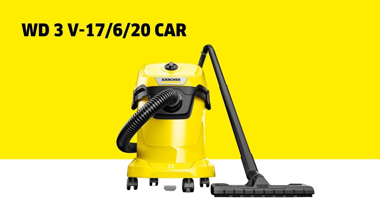 Karcher WD 3 V-17/6/20 CAR | Karcher Indonesia - YouTube