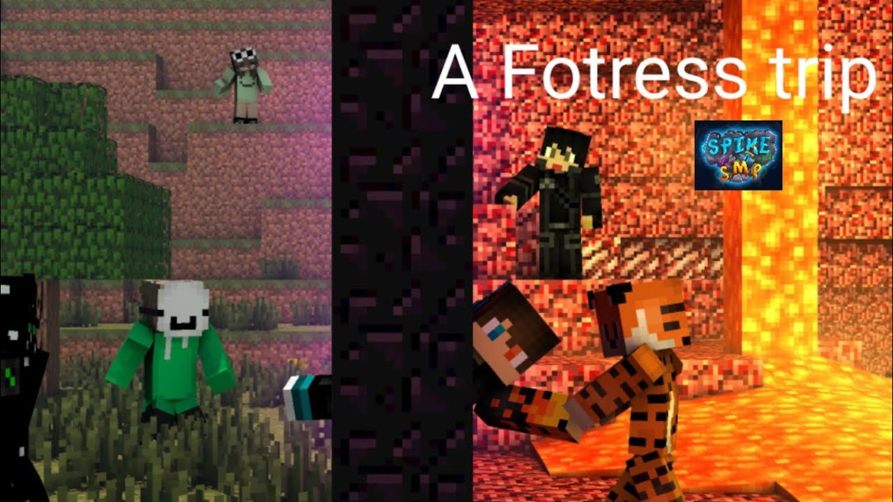 Raiding a Fotress.... With AG | #Spike SMP | Minecraft Malayalam - YouTube