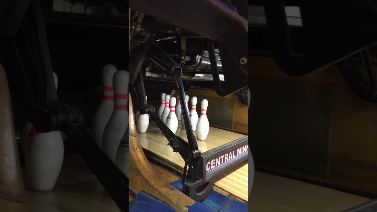 AMF 82-70 Pin spotting - YouTube