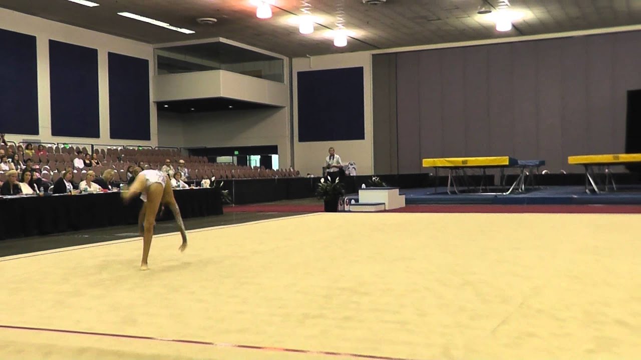 Monica Rokhman - Ball - 2012 Rhythmic Nationals - Junior - Day 1 - YouTube