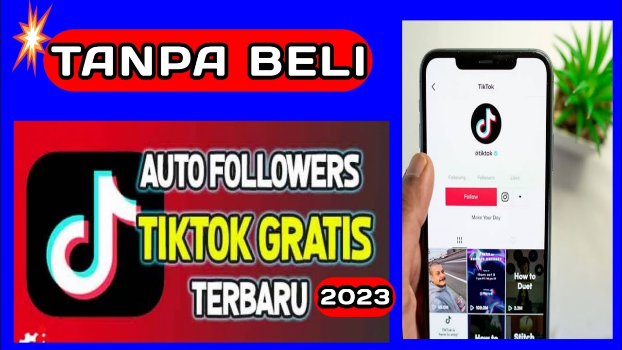 cara/tutorial menambah follower tik tok cepat dan aman..GRATISSS..!!! TANPA BELI. - YouTube