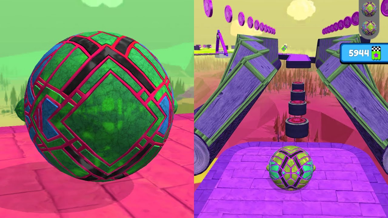 Going Balls Vs Reverse Balls Speedrun Walkthrough Gameplay - YouTube