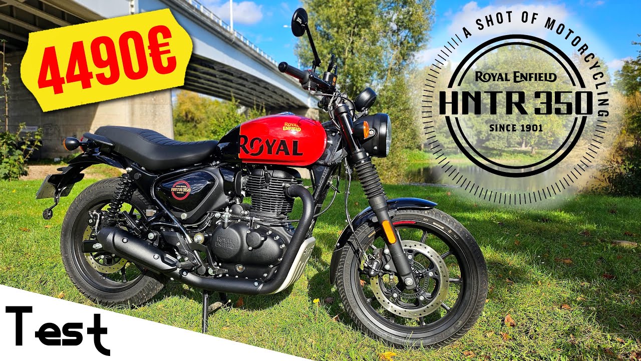 "Test" Cette HUNTER est la moins chère des néo-rétros 🇮🇳 "Royal Enfield ...