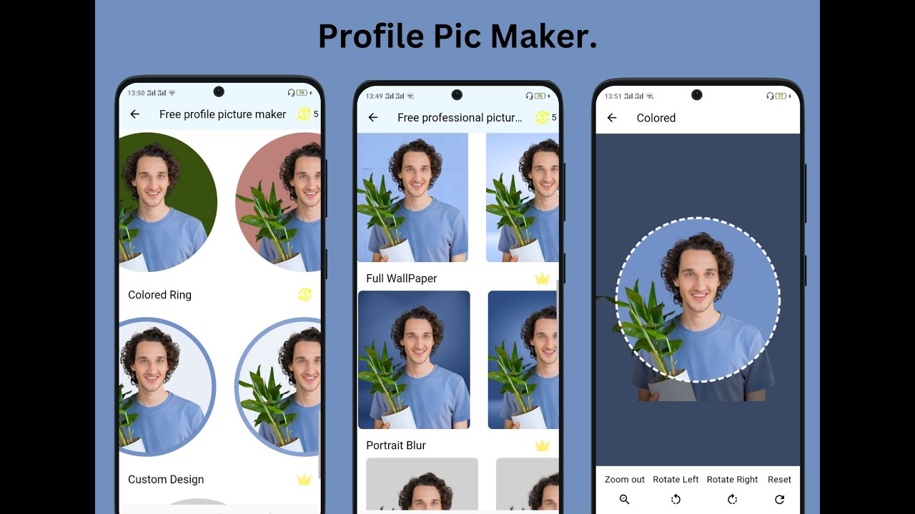 AI Profile Pic Maker (PFP MAKER), available offline, no signups ...