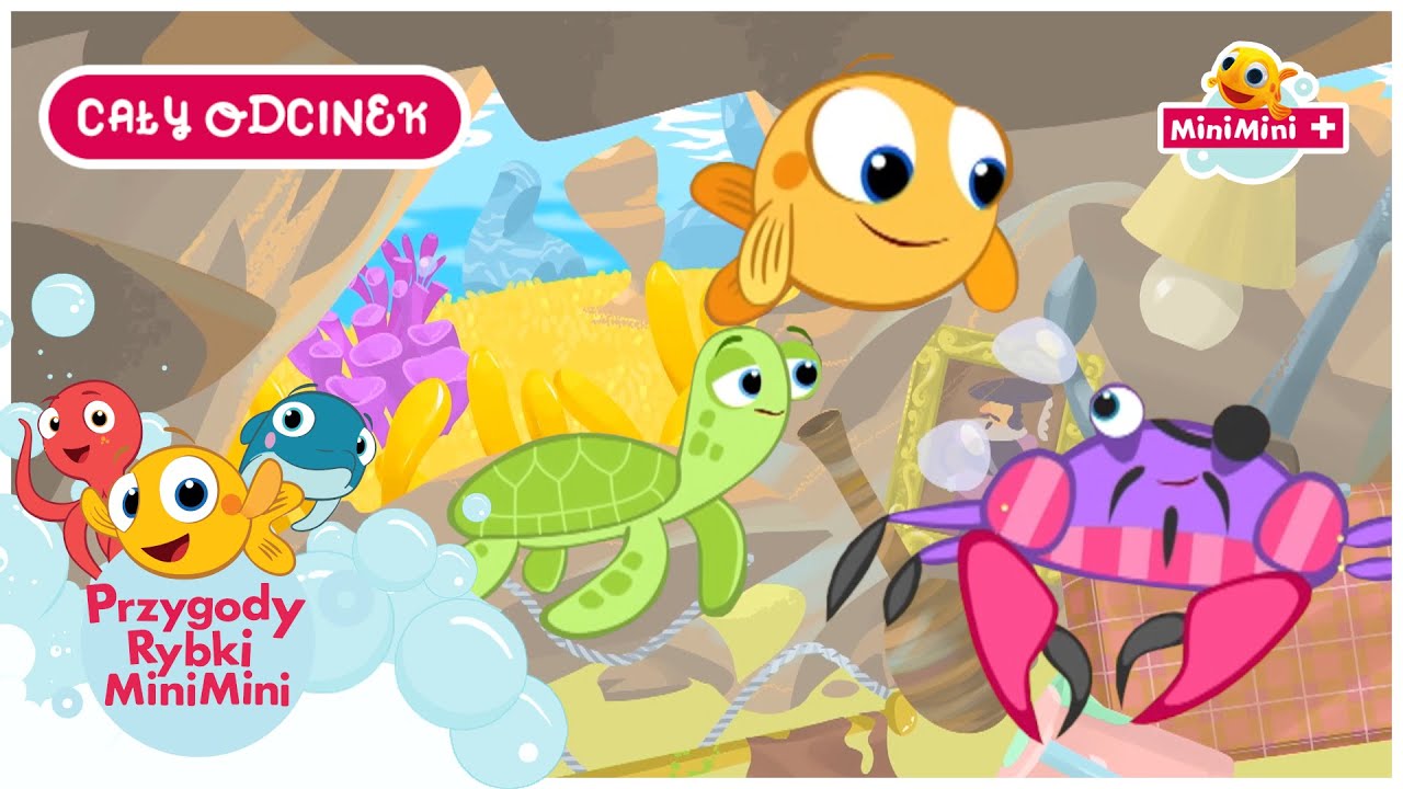Rybka MiniMini i spóźnialski żółw 🐢 | CAŁY ODCINEK | edukacyjne bajki ...