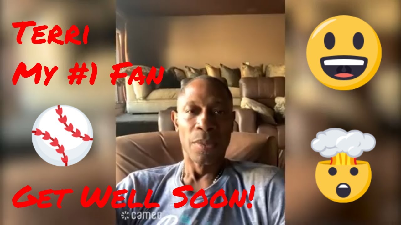 Terri Get Well Wishes 🎈🧸🎈 with a Special Guest well wisher ⚾⚾⚾ - YouTube