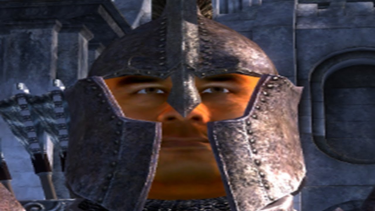 Oblivion: funny npc fight - YouTube