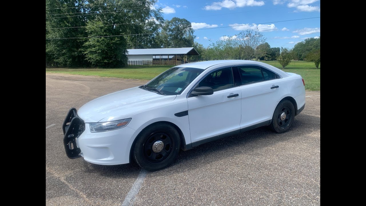 2013 Ford Taurus 4 Door AWD Police Interceptor (182,927 Miles) - YouTube