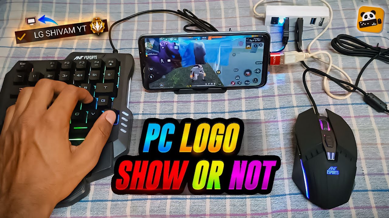 PC Logo Show Or Not | how to play free fire with keyboard and mouse # ...