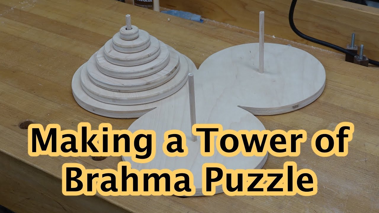 Tower of Brahma Puzzle - YouTube