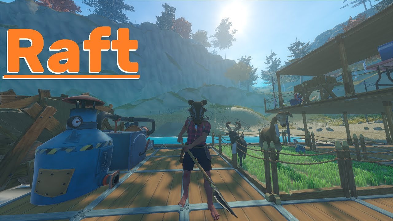 Raft, Hard/Permadeath, Episode 4 - Discovering New Lands and ...