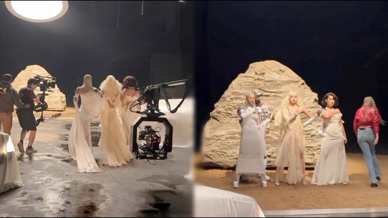 LISA "BORN AGAIN" MV feat. Doja Cat & RAYE Behind the Scenes - YouTube