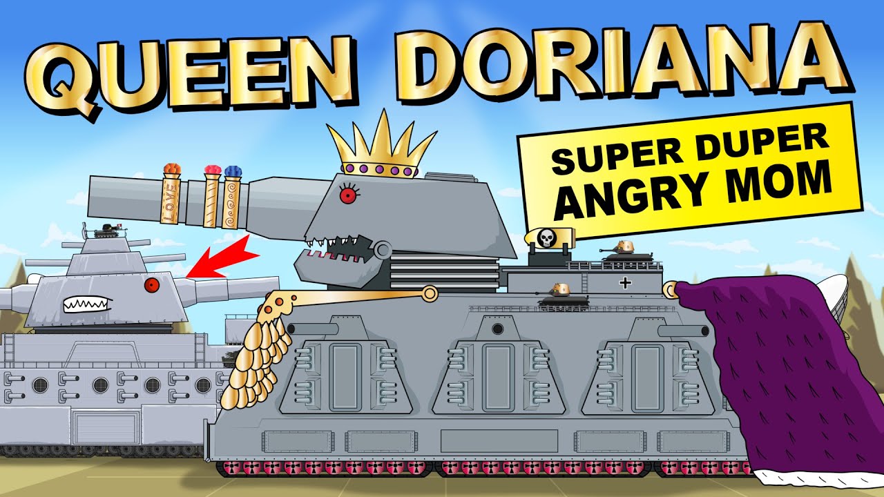Tank Queen Doriana - Cartoons about tanks - YouTube