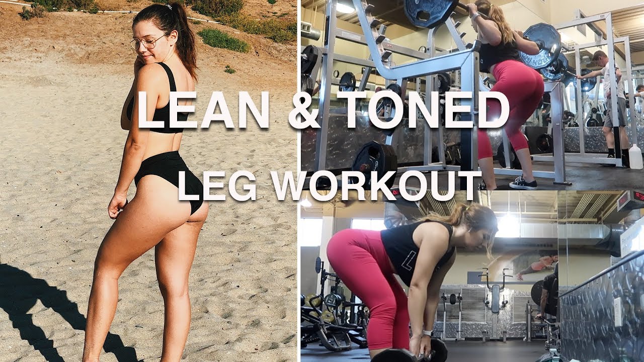 Build A Booty Leg And Glute Workout Vlog Youtube