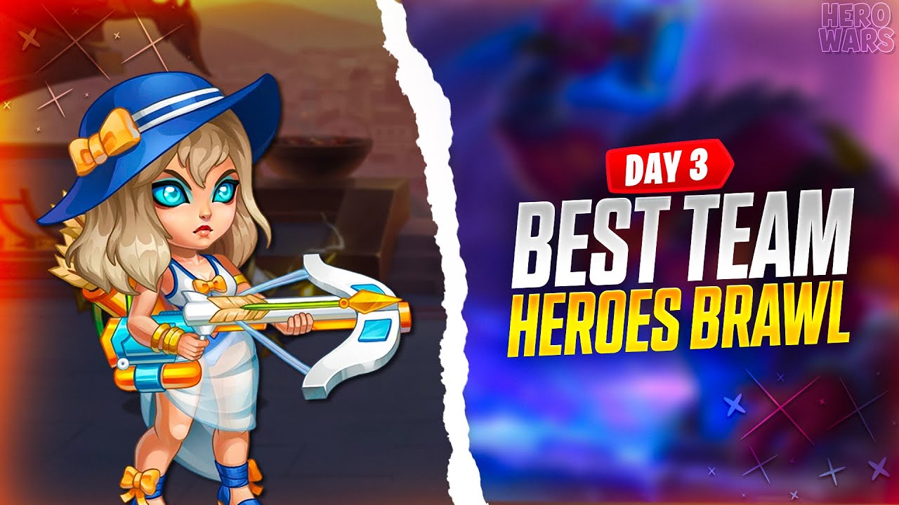 Heroes Brawl Day 3 Strategy | Best Artemis Team! | Hero Wars Guide - YouTube