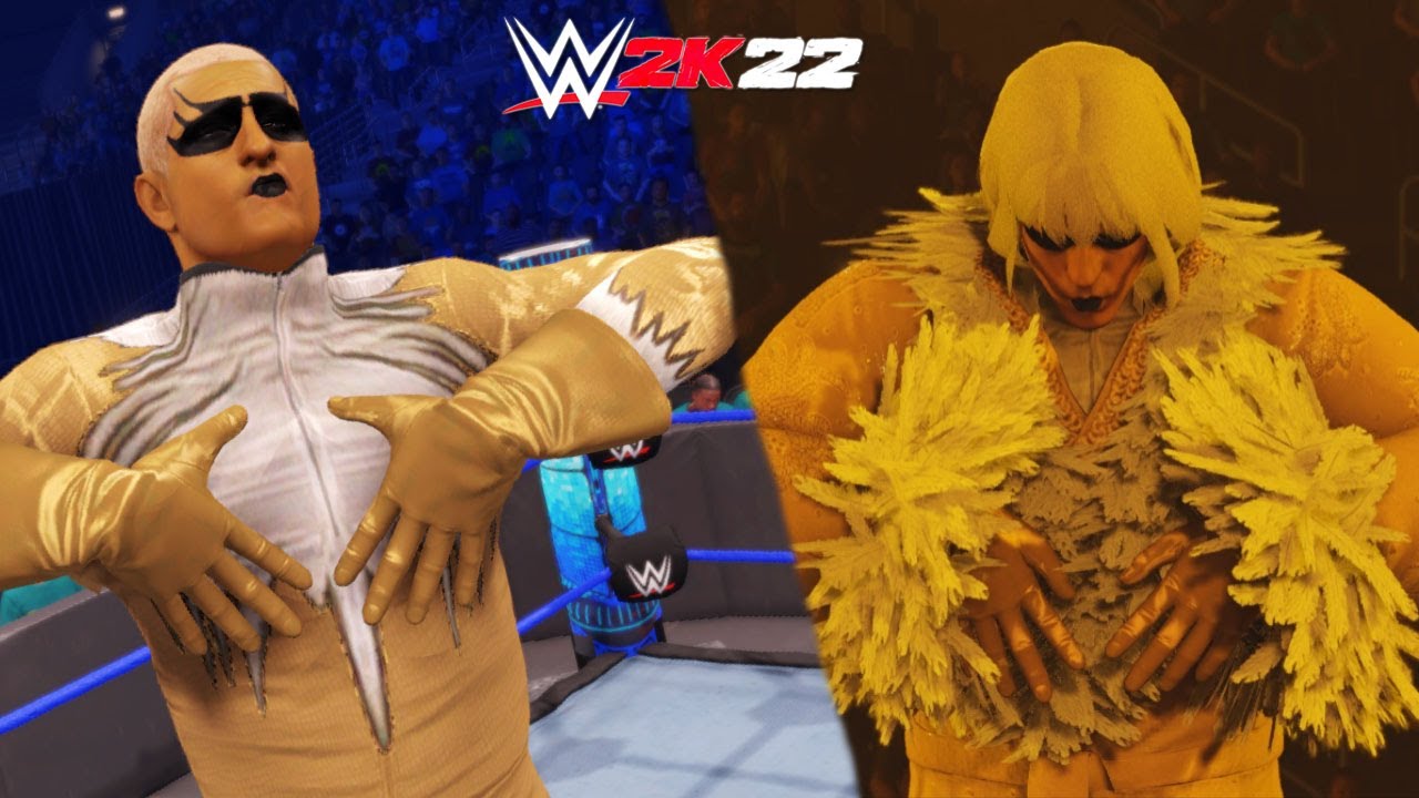 WWE 2K22 CAW : Goldust Entrance, Signature, Finisher & Victory Motion ...