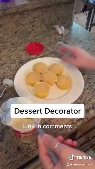 Dessert Decorator #shorts - YouTube