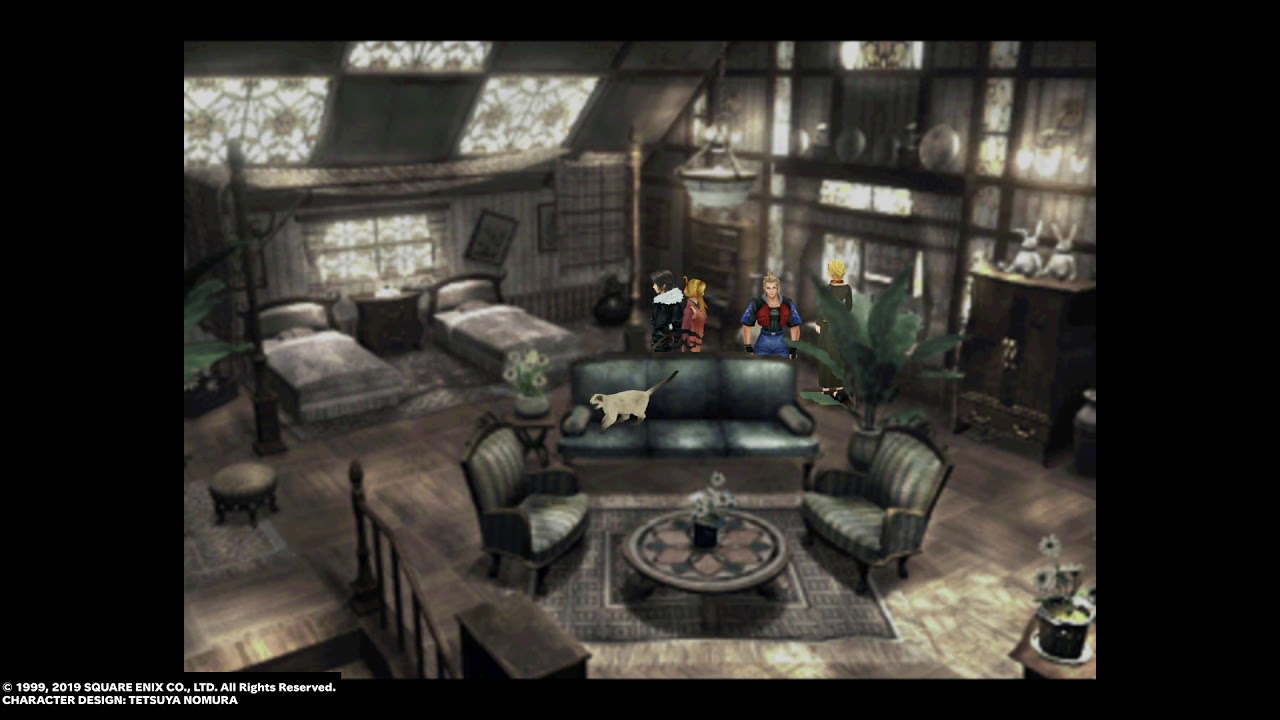 FINAL FANTASY VIII Remastered talking cat - YouTube