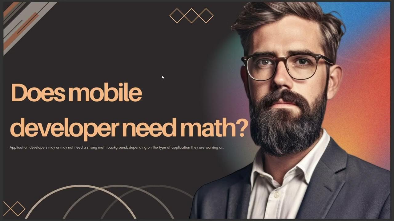 DOES MOBILE DEVELOPER NEED MATH - YouTube