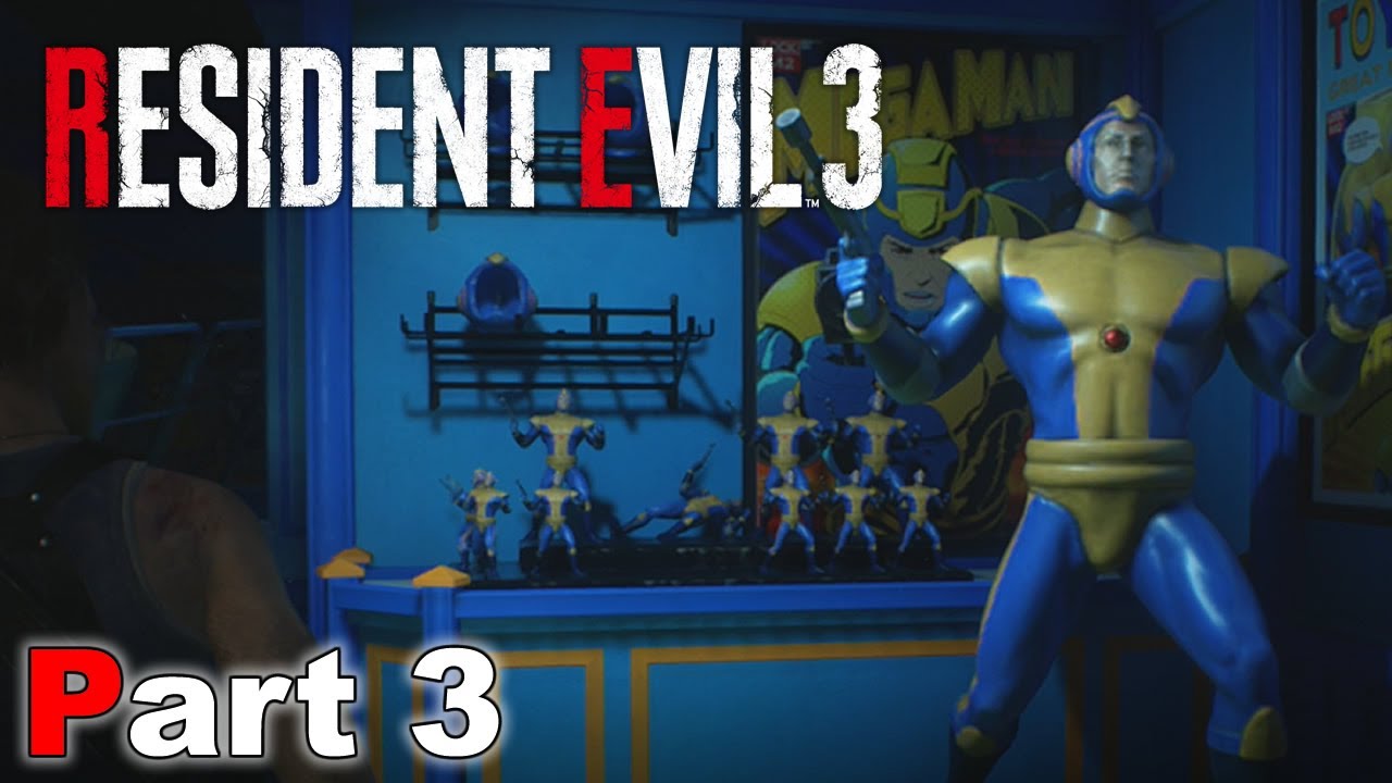 Resident Evil 3 Remake | Playthrough Gameplay | Part 3 - Mega Man ...