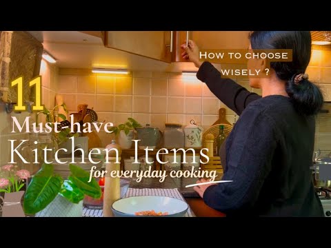 11 Must-have Kitchen Items | How to choose wisely basic kitchen ...